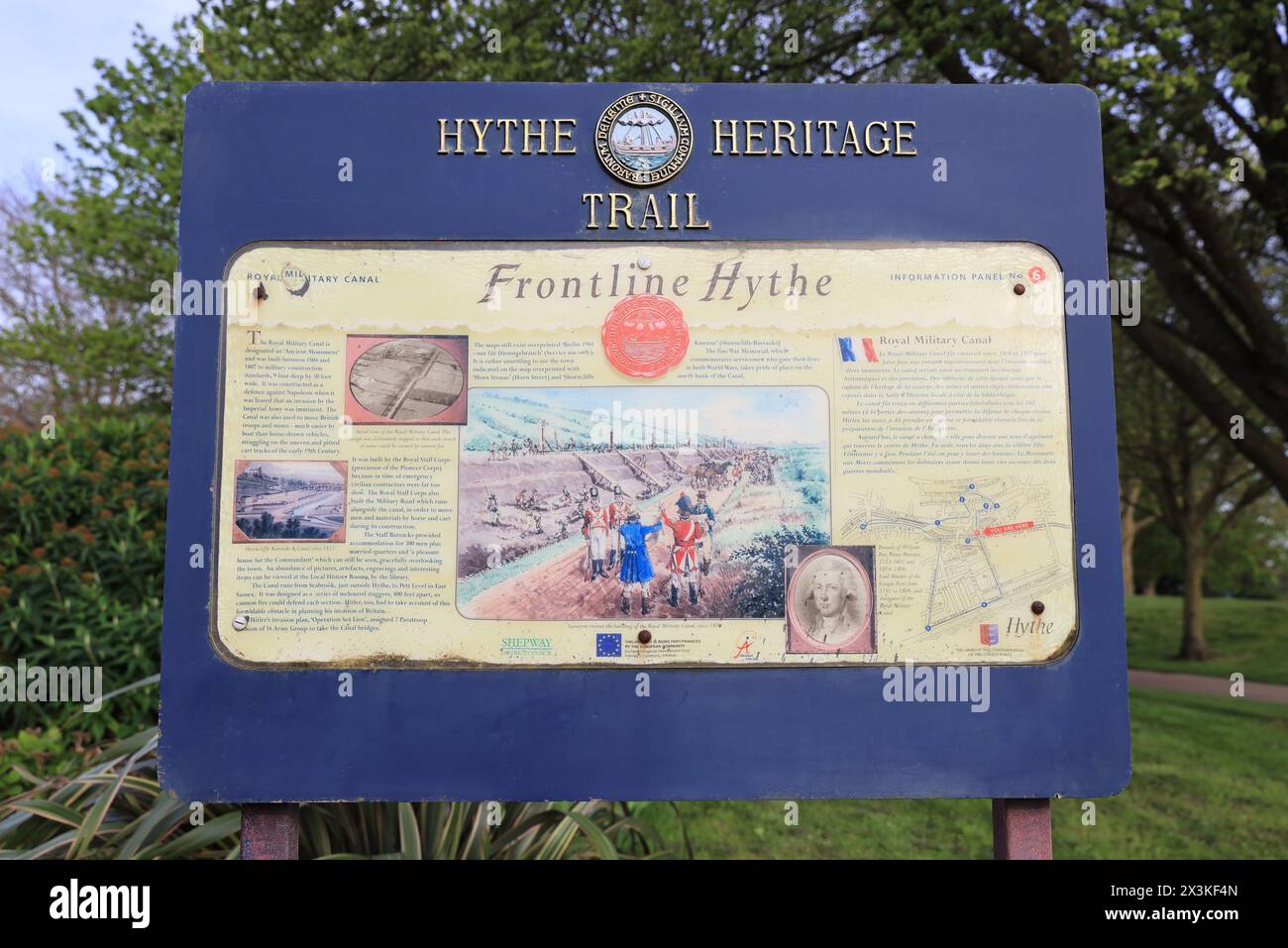 Hythe Heritage Trail info, about the Ancient Cinque Port Town on Kent's ...