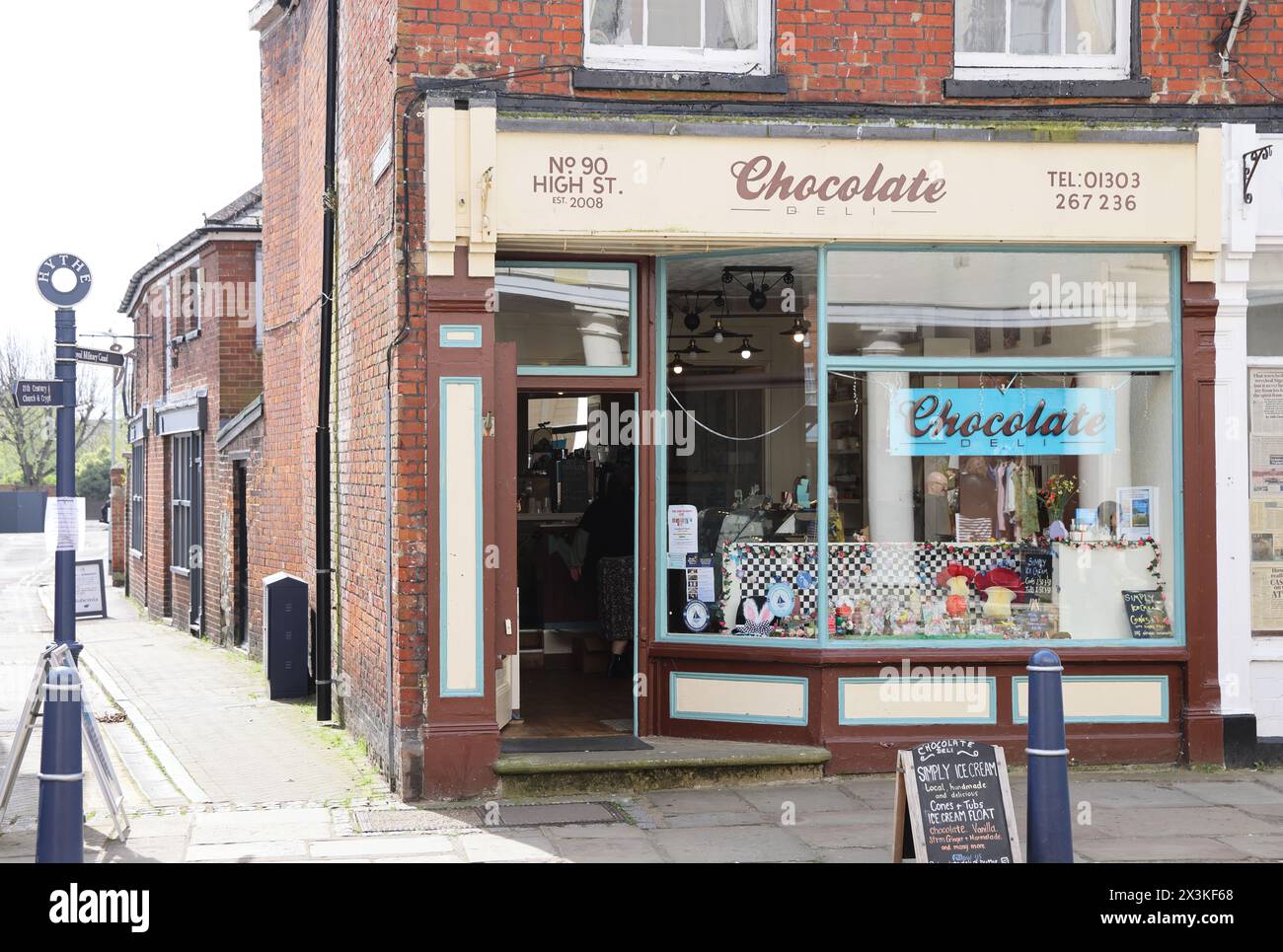 Independent shops and businesses on the eclectic High Street in ...