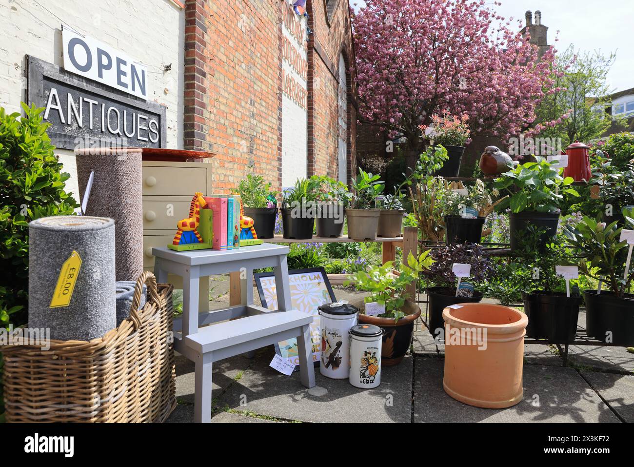 Exterior of Malthouse Hythe, an antique centre open Friday & Saturday ...