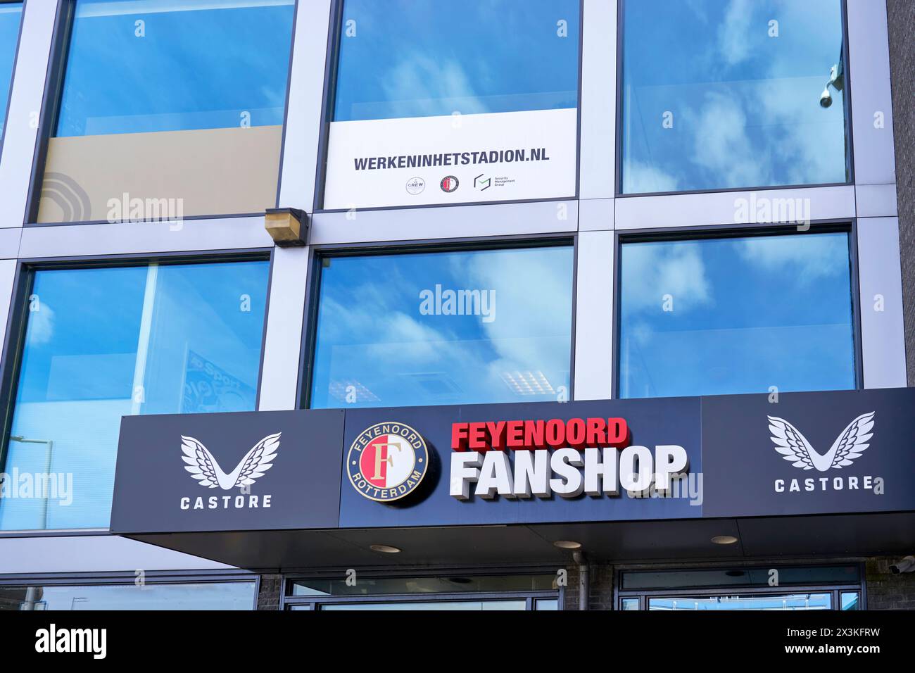 Fan shop at De Kuip arena - the official playgrounds of FC Feyenoord ...