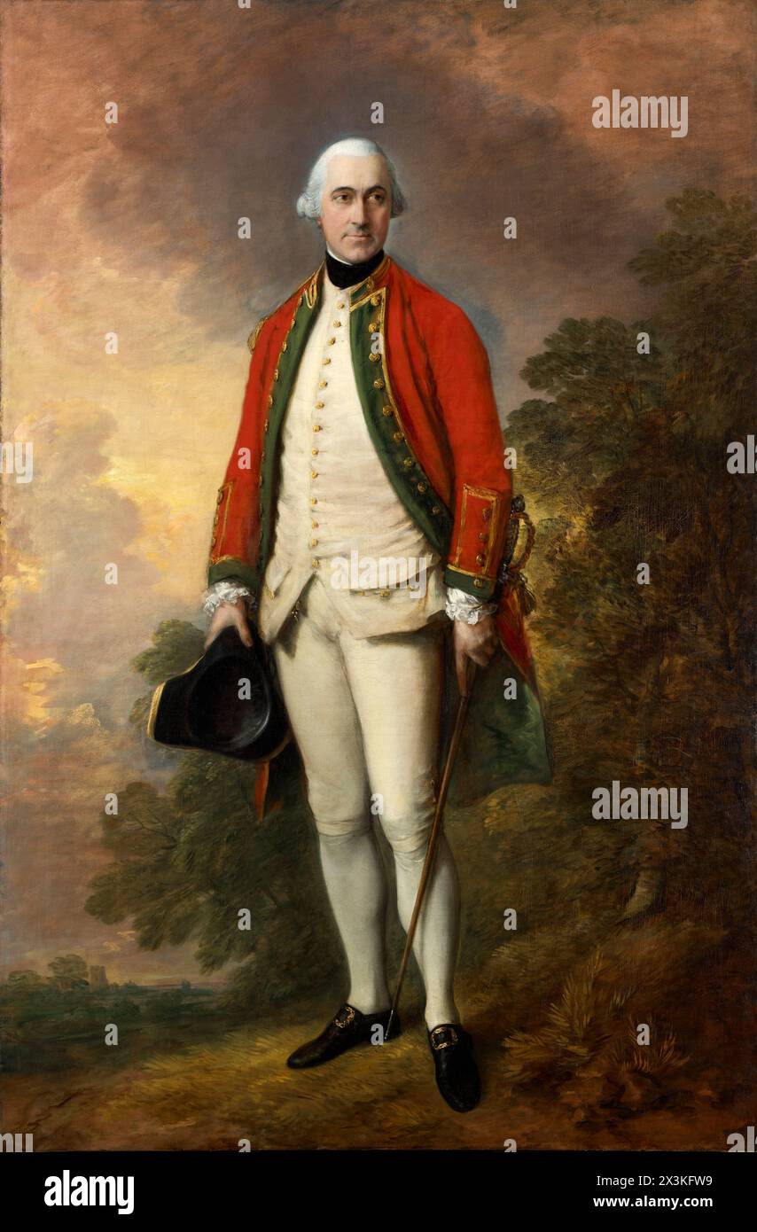 Portrait of George Pitt, First Baron Rivers. Thomas Gainsborough. 1769 ...