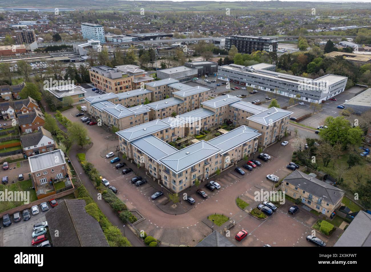 Aerial of bletchley park hi-res stock photography and images - Alamy