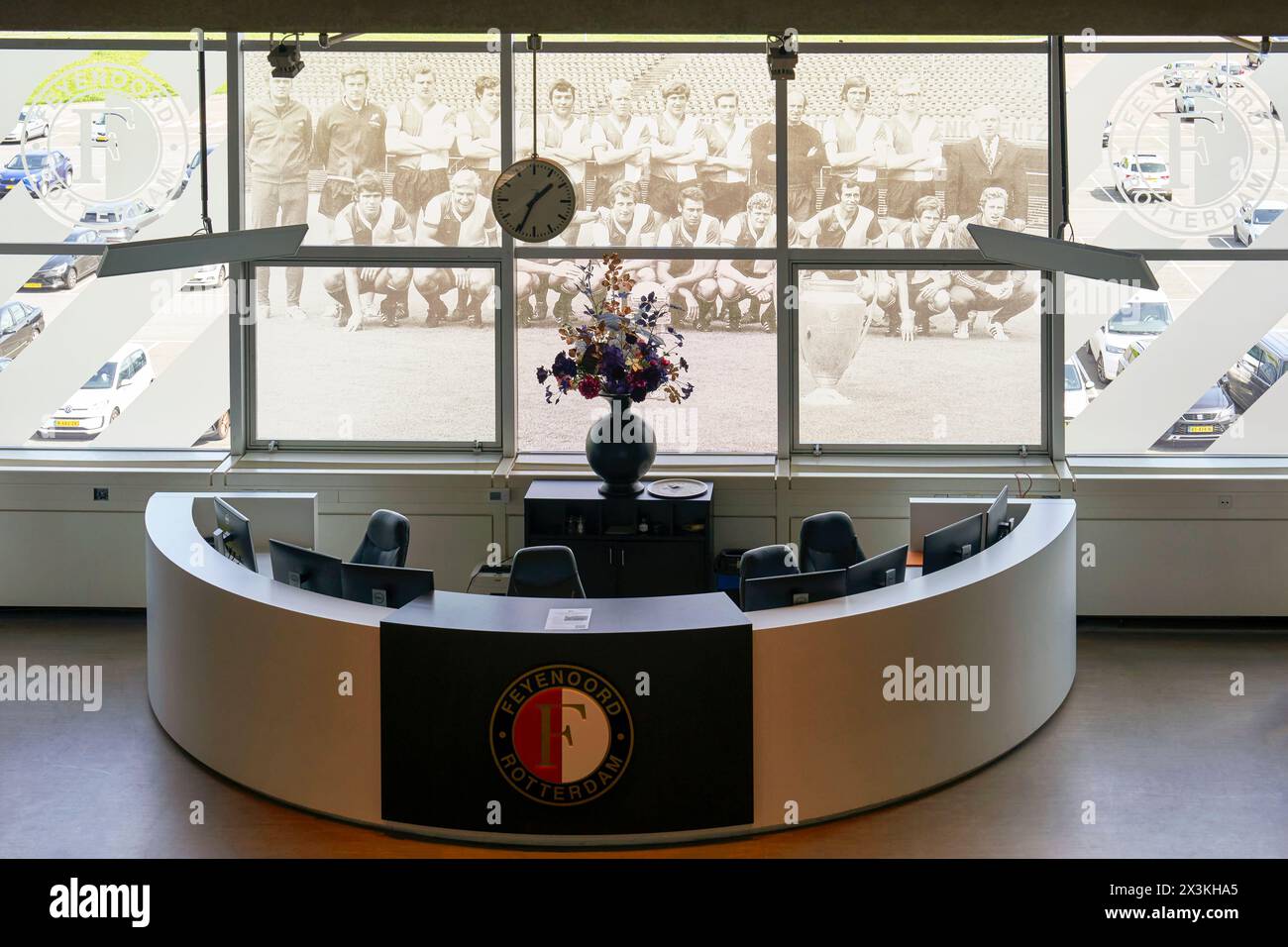 VIP area at De Kuip arena - the official playgrounds of FC Feyenoord ...