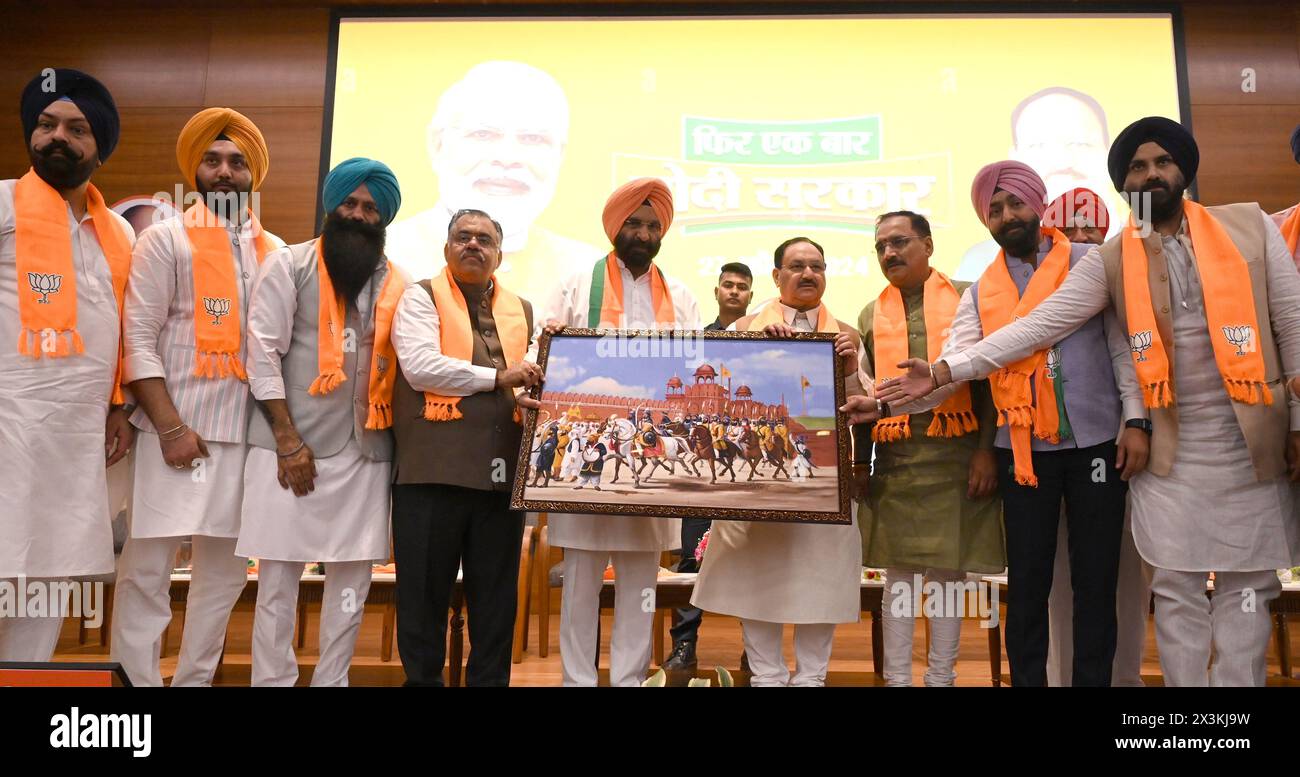 NEW DELHI, INDIA - APRIL 27: Delhi 7 members of Delhi Sikh Gurdwara ...
