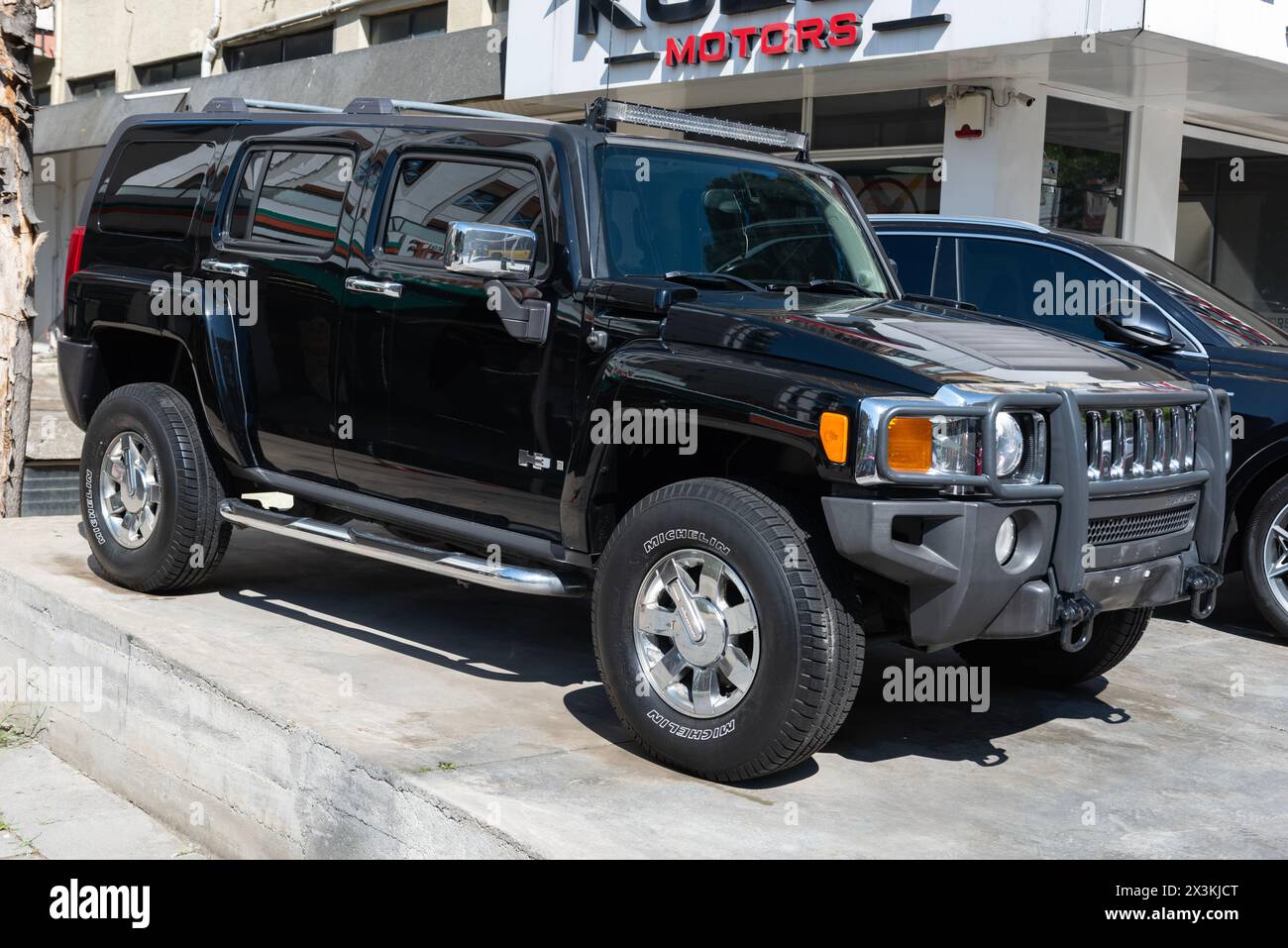ISTANBUL, TURKEY - APRIL 21, 2024: Hummer H3 (Model 2006) on the ...