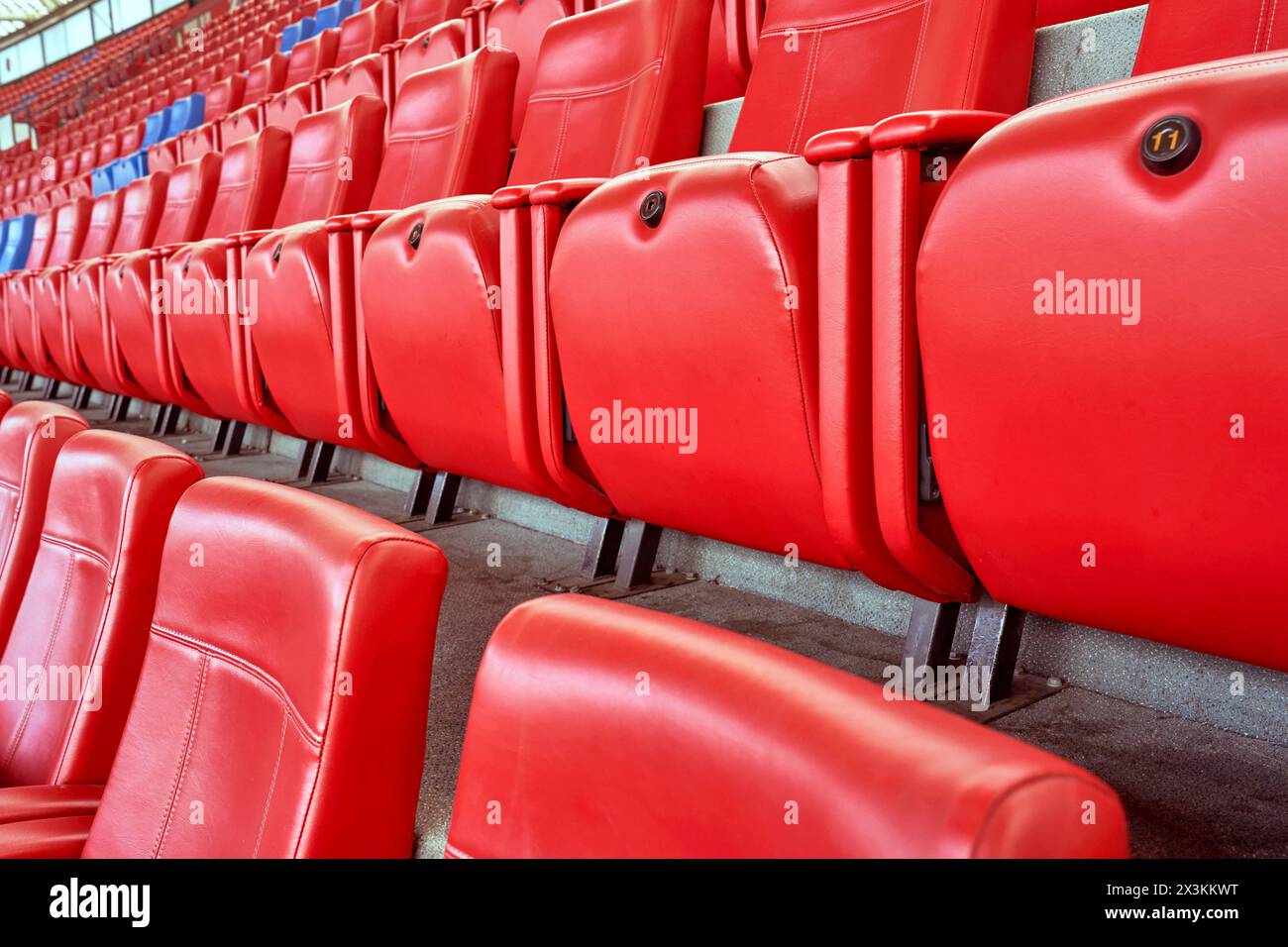VIP tribune at De Kuip arena - the official playgrounds of FC Feyenoord ...