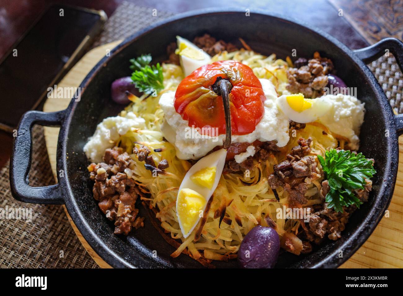 Arequipa, Peru - Dec 4, 2024: Traditional Peruvian Rocoto Relleno ...