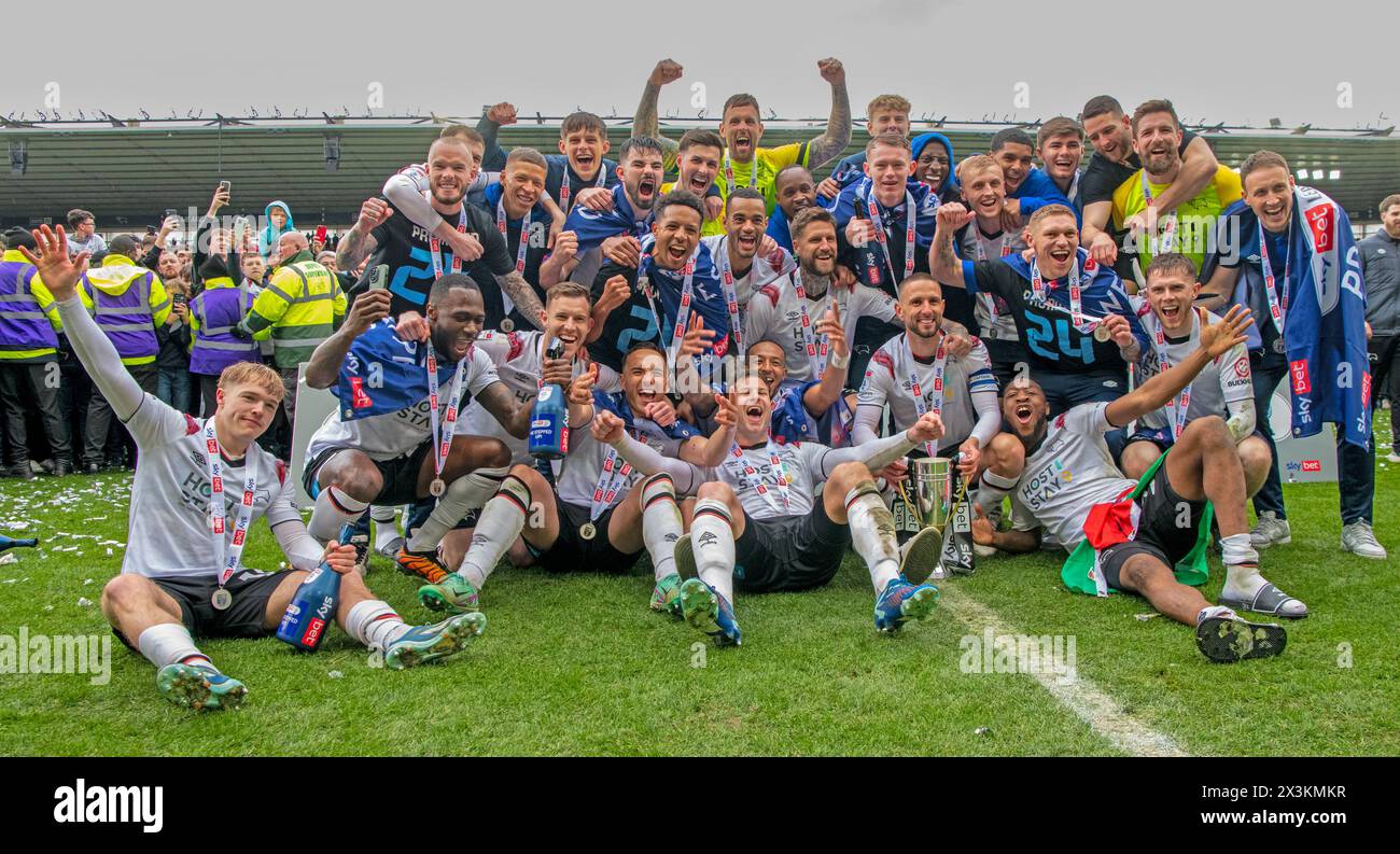 Derby county promotion 2024 hi-res stock photography and images - Alamy