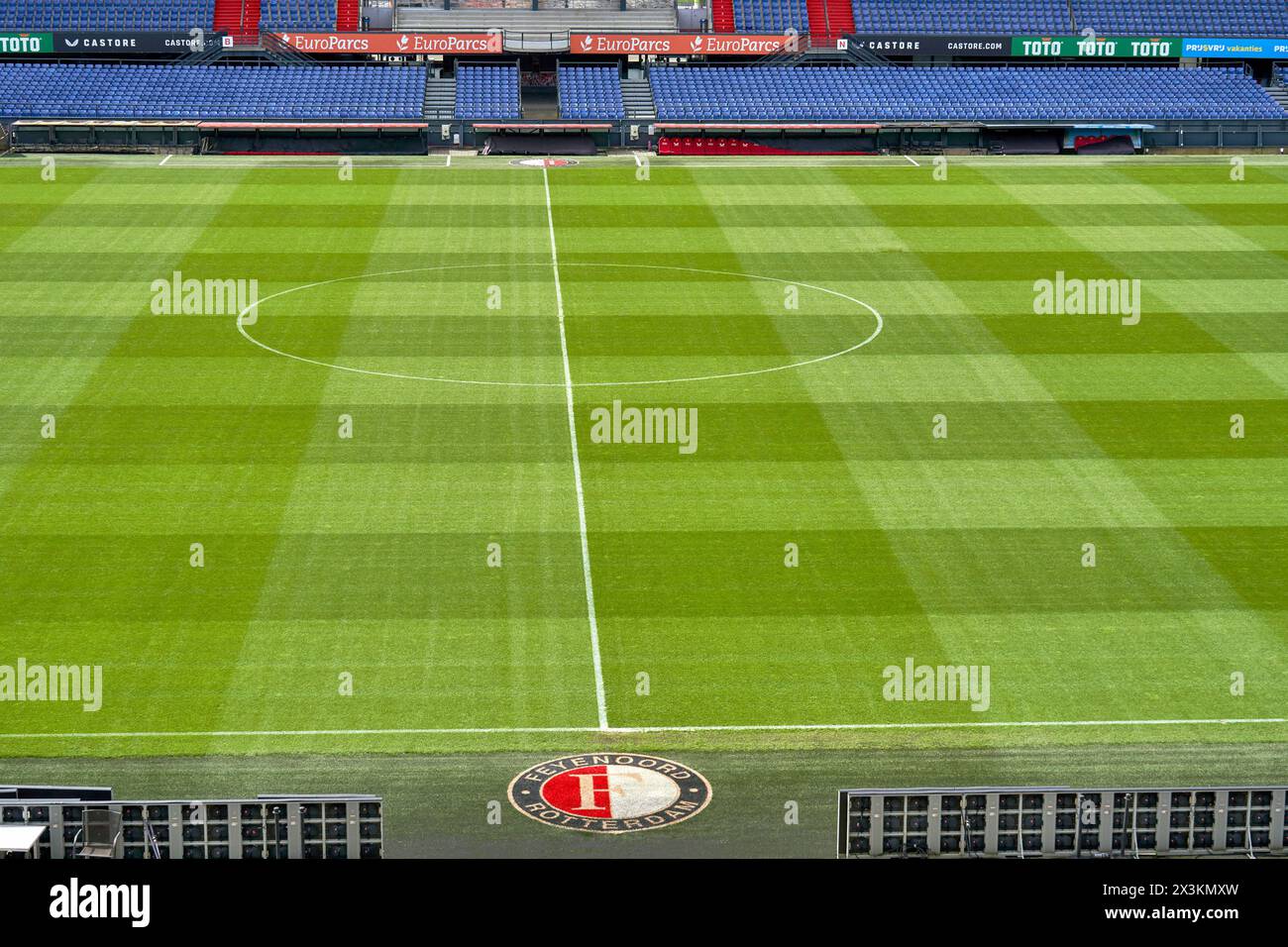 Pitch view at De Kuip arena - the official playgrounds of FC Feyenoord ...