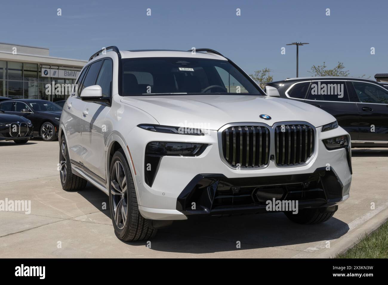 Lafayette - April 25, 2024: BMW X7 xDrive40i display at a dealership ...