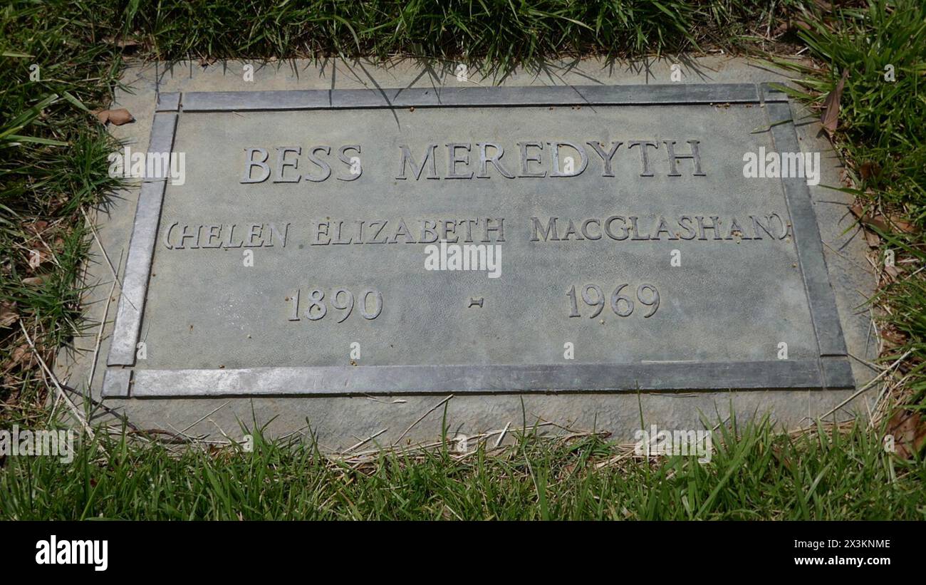 Glendale, California, USA 26th April 2024 Silent Film Actress/Writer ...