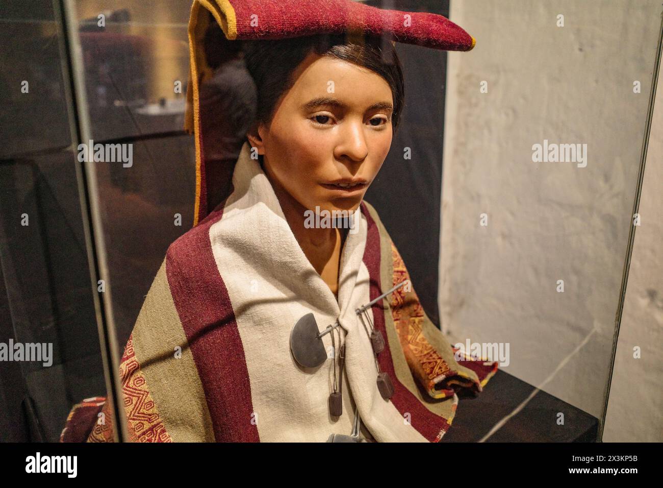 Arequipa, Peru - Dec 4, 2023: Ica Maiden 'Juanita' at the Santuarios ...