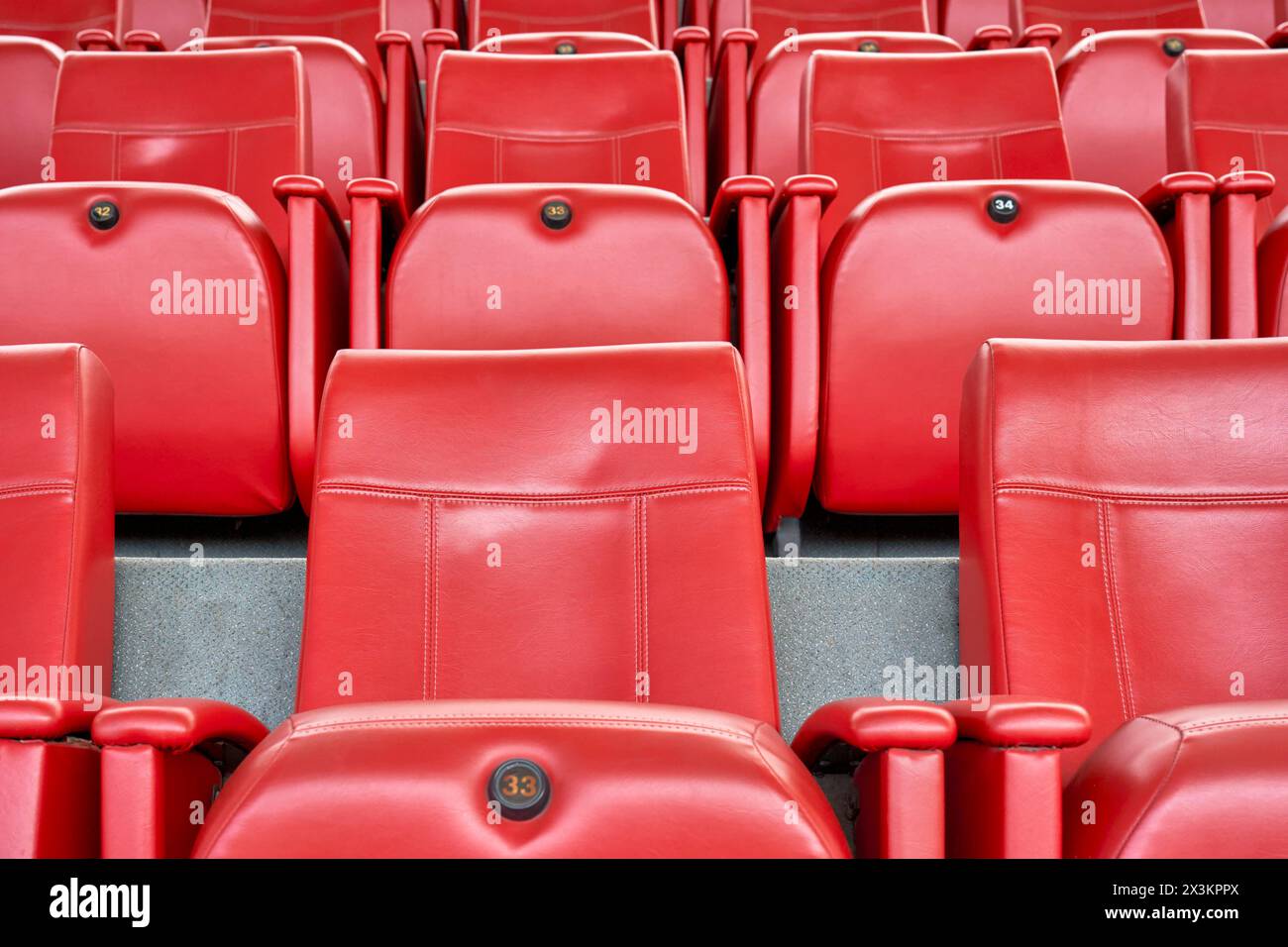 VIP tribune at De Kuip arena - the official playgrounds of FC Feyenoord ...