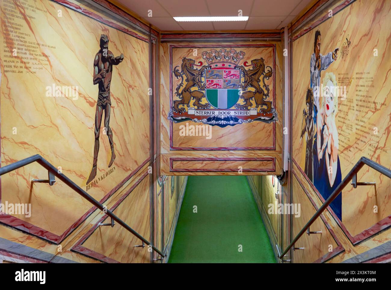 Players tunnel at De Kuip arena - the official playgrounds of FC ...