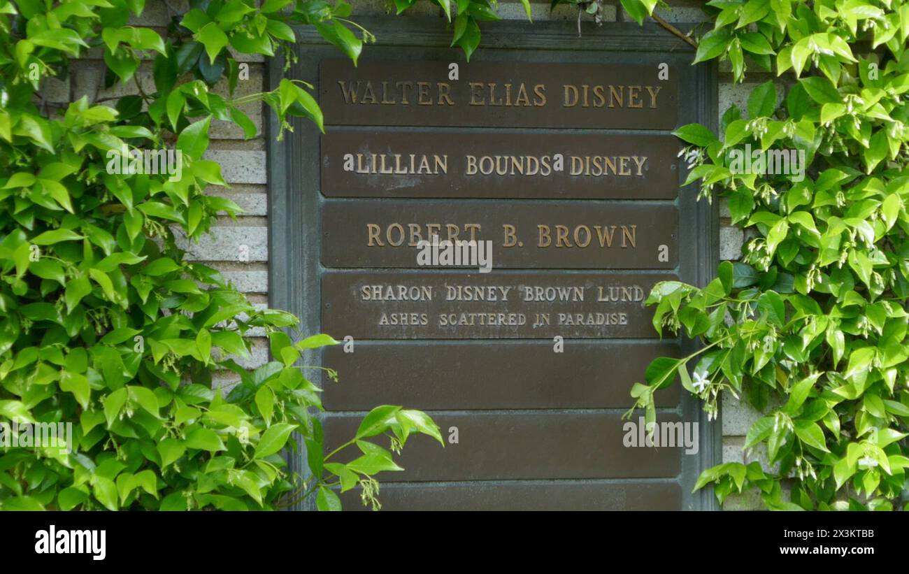 Glendale, California, USA 26th April 2024 Entertainment Magnate, Motion Picture Pioneer, Film ...