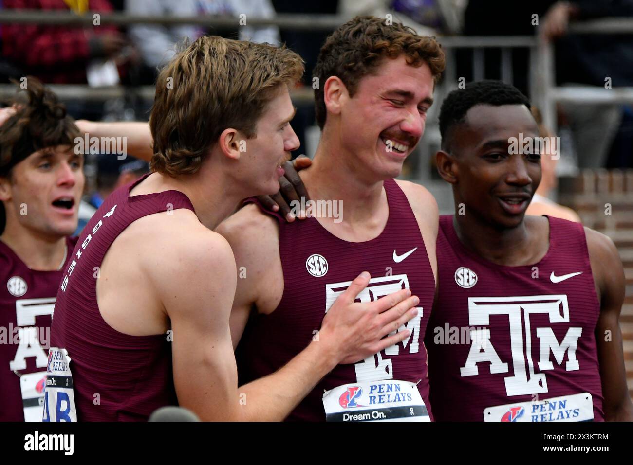 Philadelphia, United States. 27th Apr, 2024. Texas A&M with Kimar ...