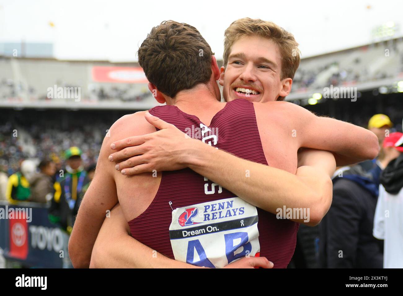 Philadelphia, United States. 27th Apr, 2024. Texas A&M with Kimar ...