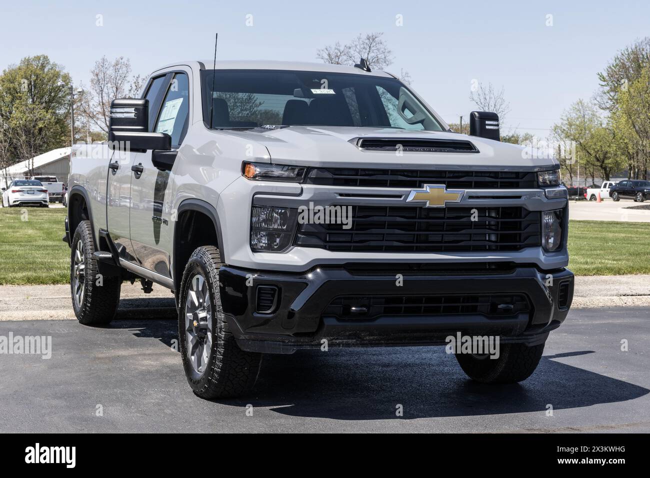 Lafayette - April 25, 2024: Chevrolet Silverado 2500HD Double Cab ...