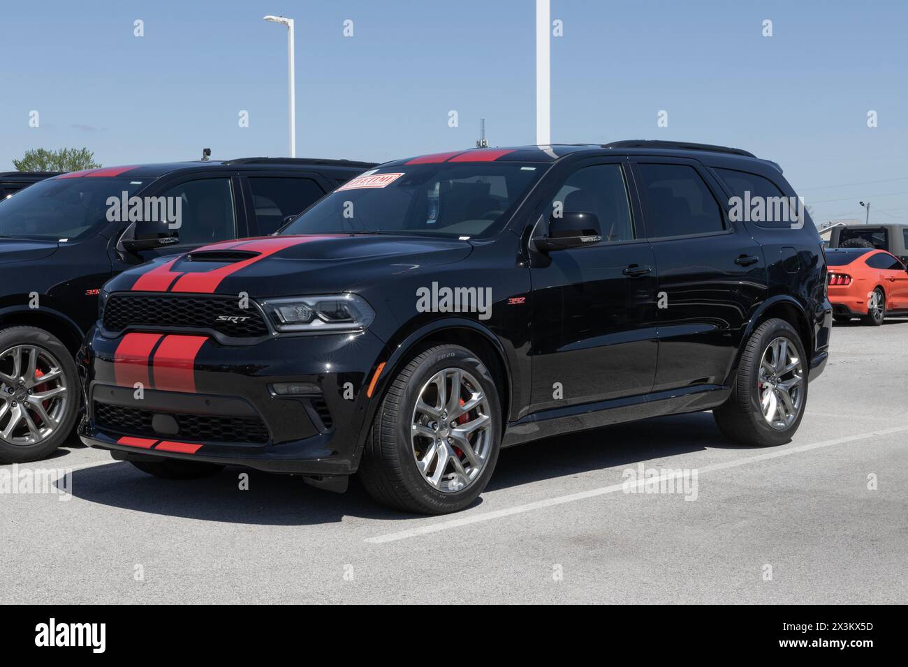 Lafayette - April 25, 2024: Dodge Durango SRT 392 Premium display at a ...