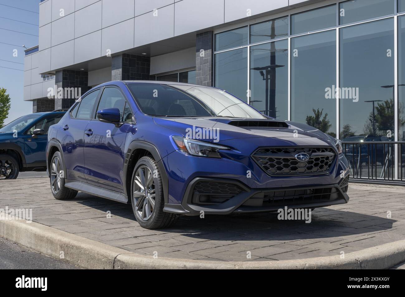Lafayette - April 25, 2024: Subaru WRX display at a dealership. Subaru ...