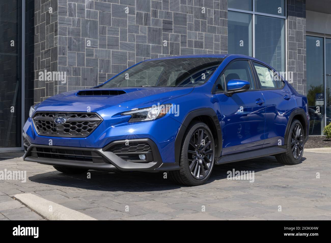 Lafayette - April 25, 2024: Subaru WRX Premium display at a dealership ...
