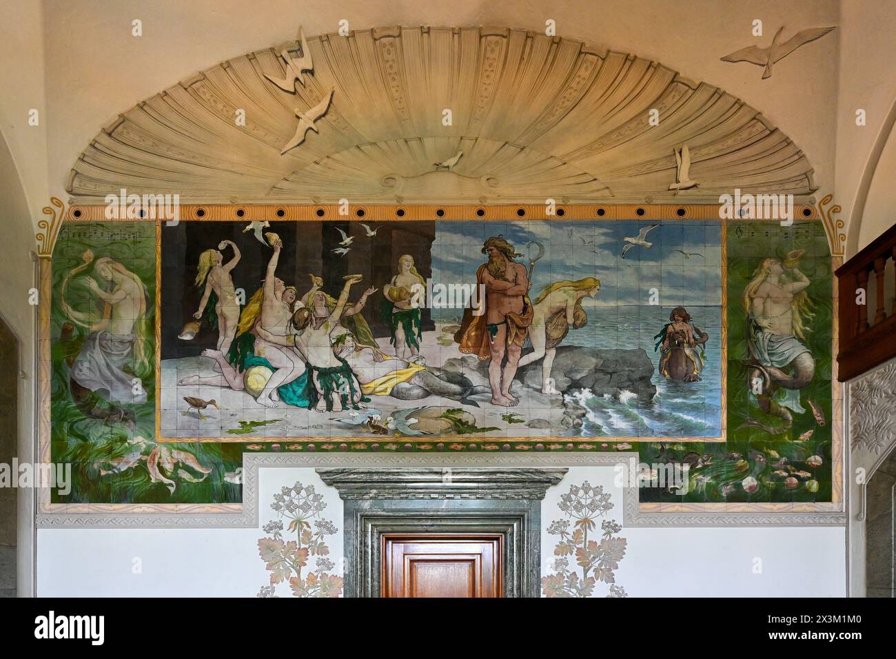 Copenhagen, Denmark - Jul 17, 2023: Copenhagen town hall Interior ...