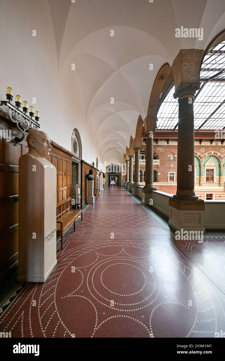 Copenhagen, Denmark - Jul 17, 2023: Copenhagen town hall Interior ...