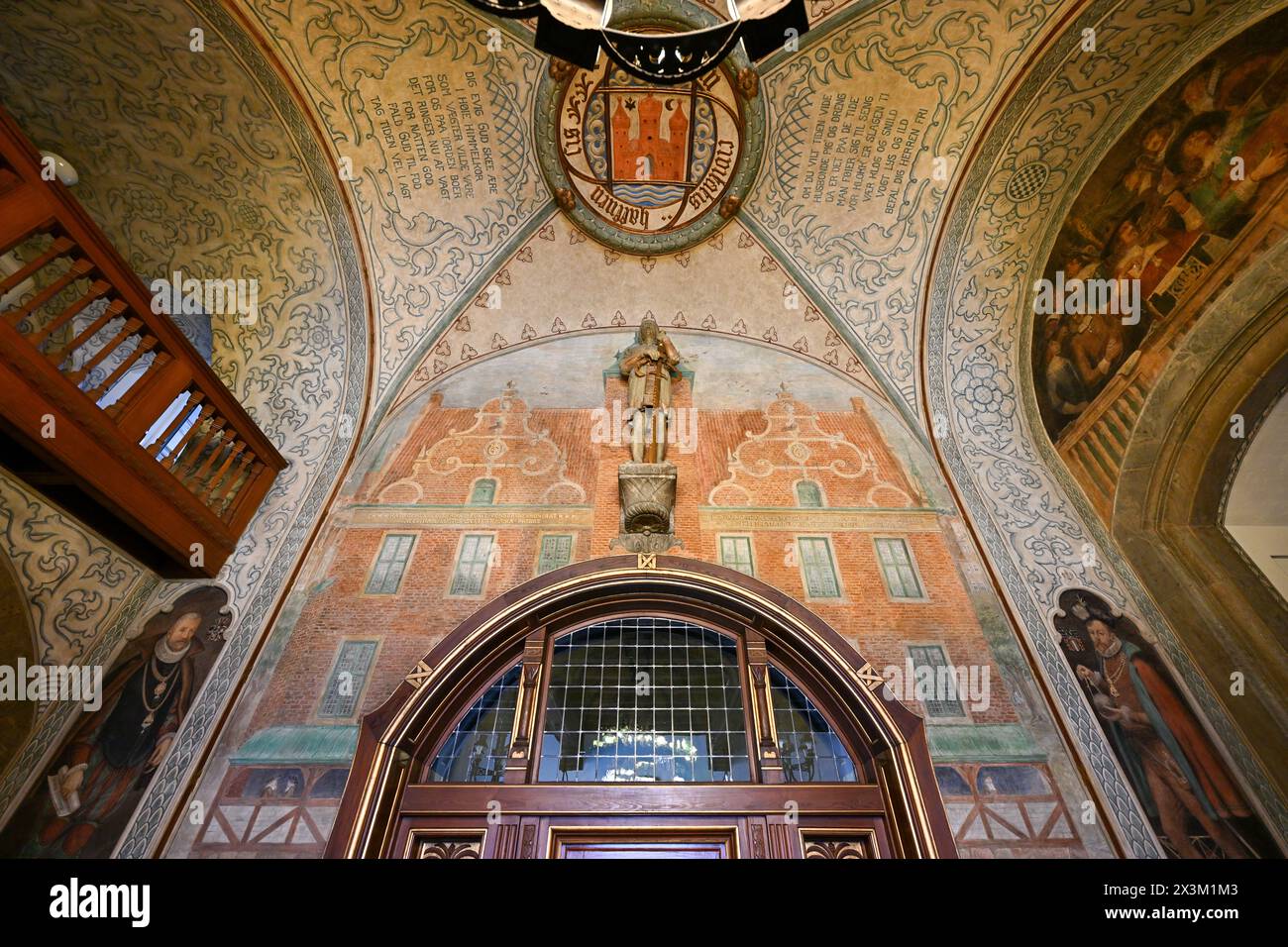 Copenhagen, Denmark - Jul 17, 2023: Copenhagen town hall Interior ...