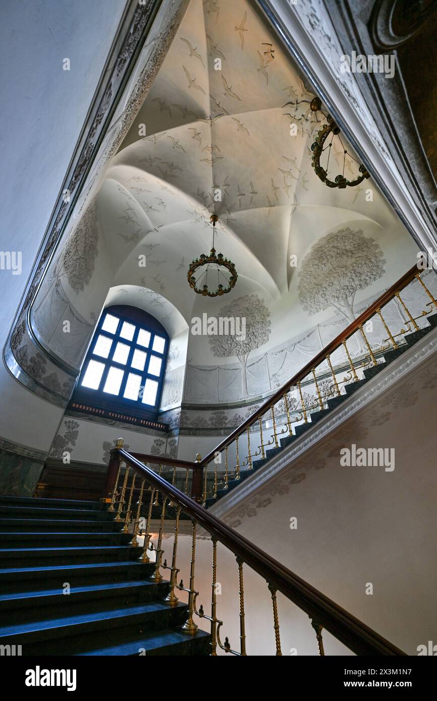 Copenhagen, Denmark - Jul 17, 2023: Copenhagen town hall Interior ...
