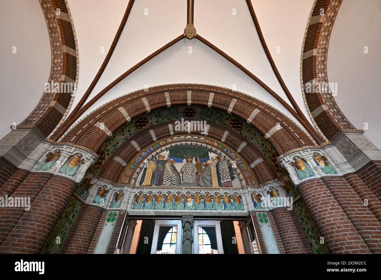 Copenhagen, Denmark - Jul 17, 2023: Copenhagen town hall Interior ...