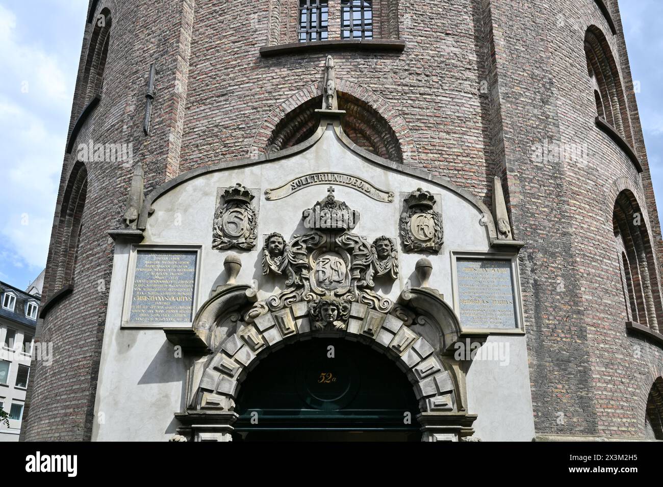 Copenhagen, Denmark - Jul 17, 2023: The Round Tower is a 17th-century ...