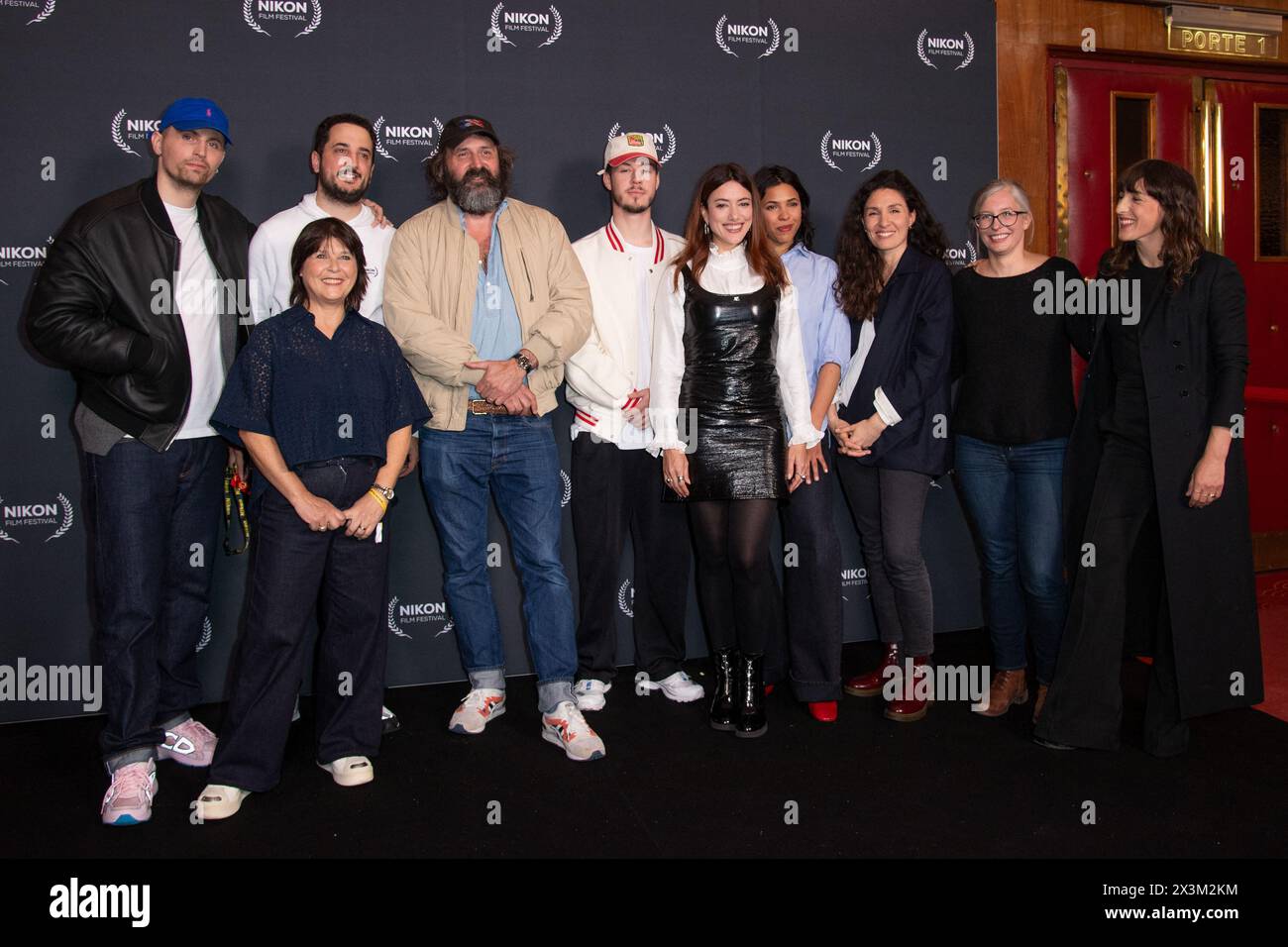 Paris, France. 27th Apr, 2024. Raphael Quenard, Alexandre Dino, Pascale ...