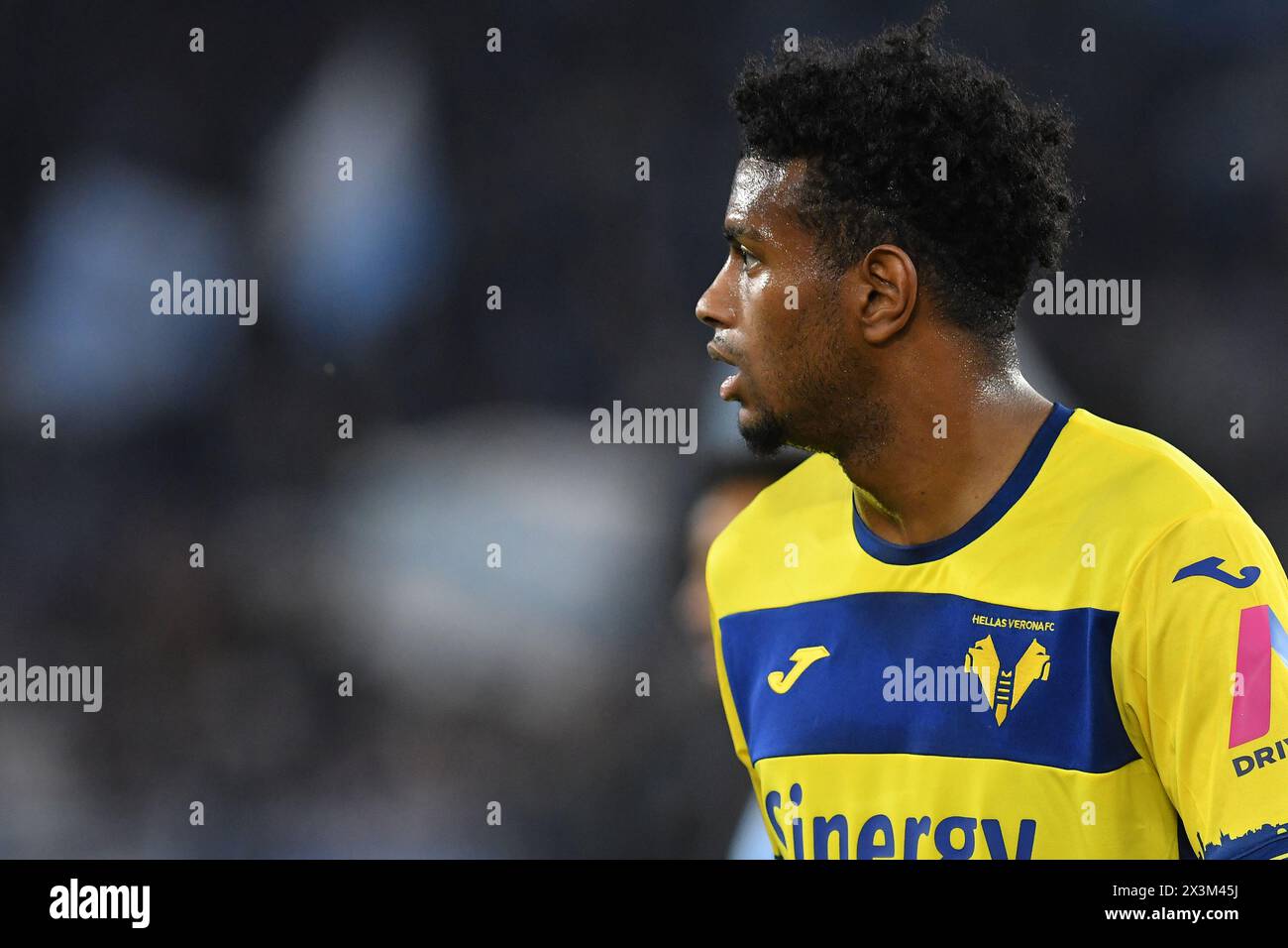 Rome, Lazio. 27th Apr, 2024. Juan David Cabal Murillo of Hellas Verona ...