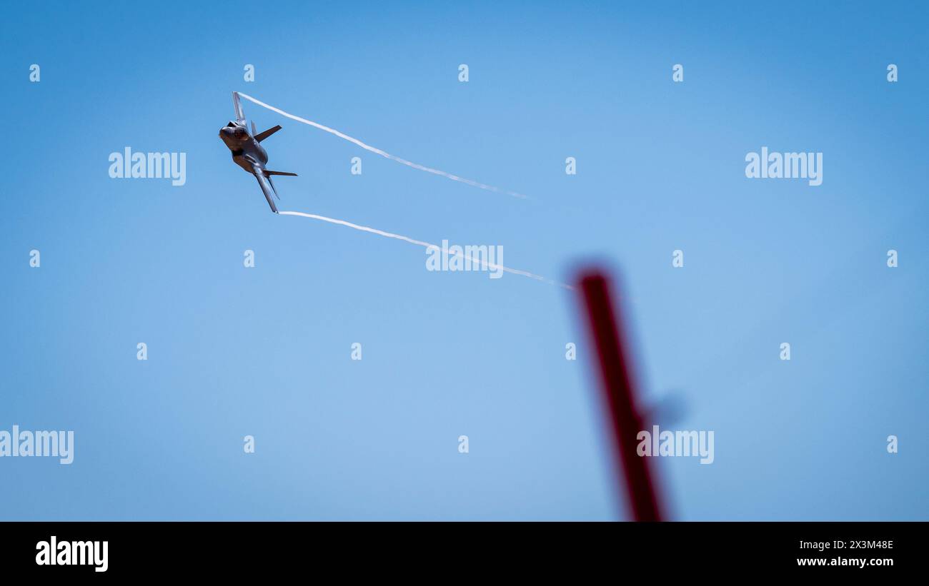 A U.S. Air Force F-35 Lightning II assigned to the 56th Fighter Wing ...