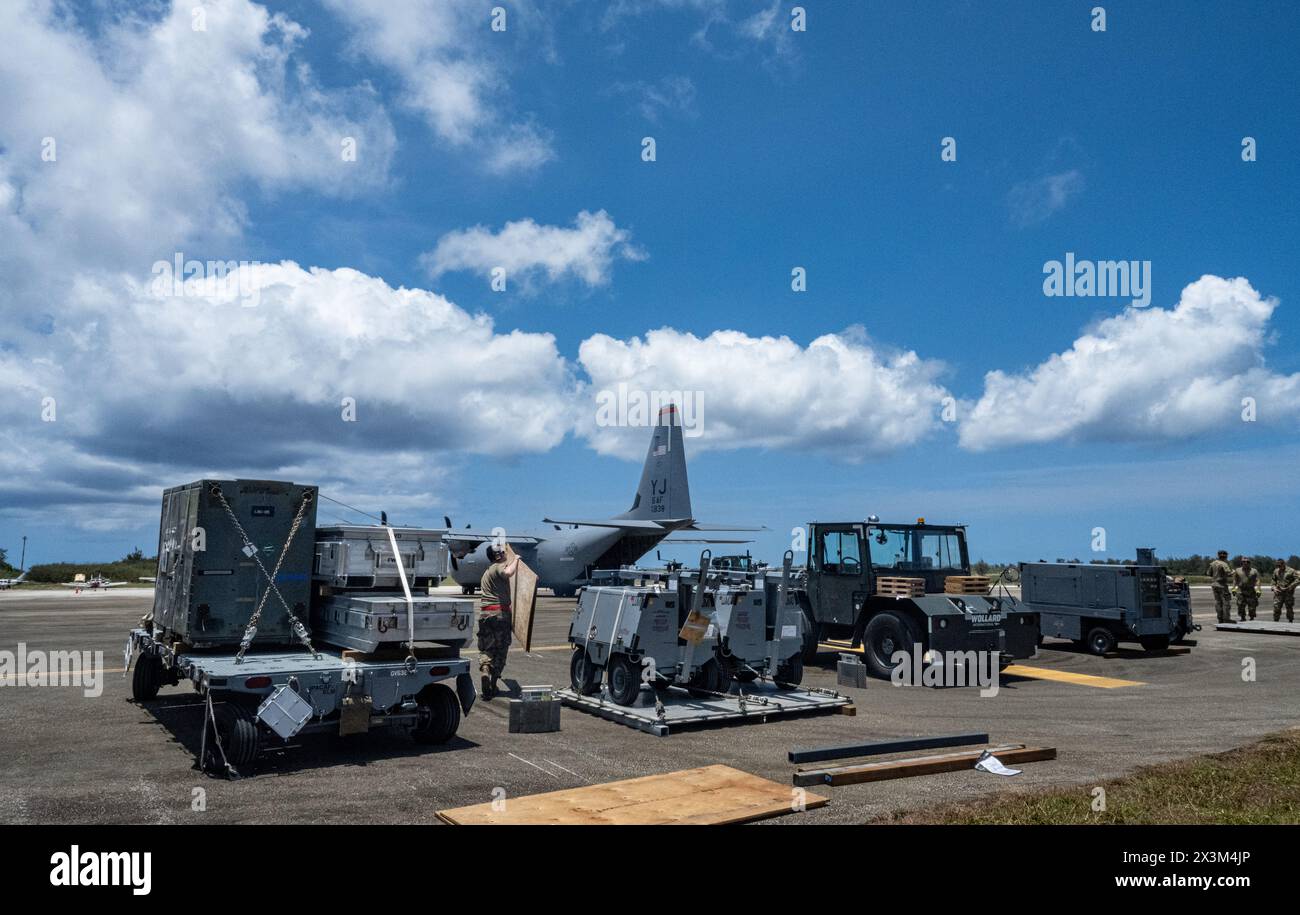 U.S. Air Force aerial porters from the 176th Logistics Readiness ...