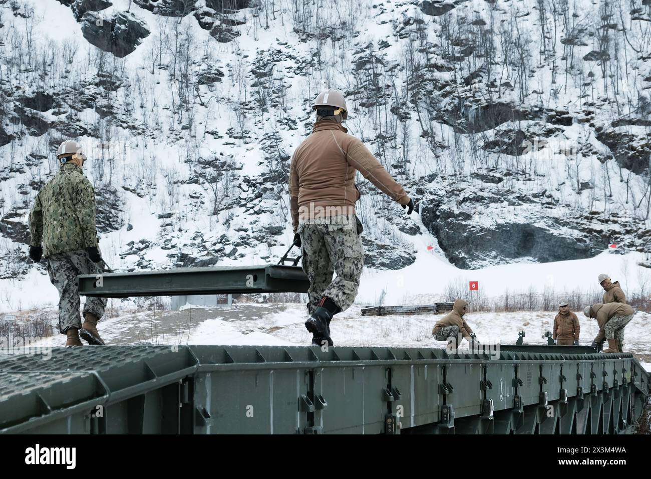 BJERKVIK, Norway (April 24, 2024) - U.S. Navy Sailors assigned to Naval ...