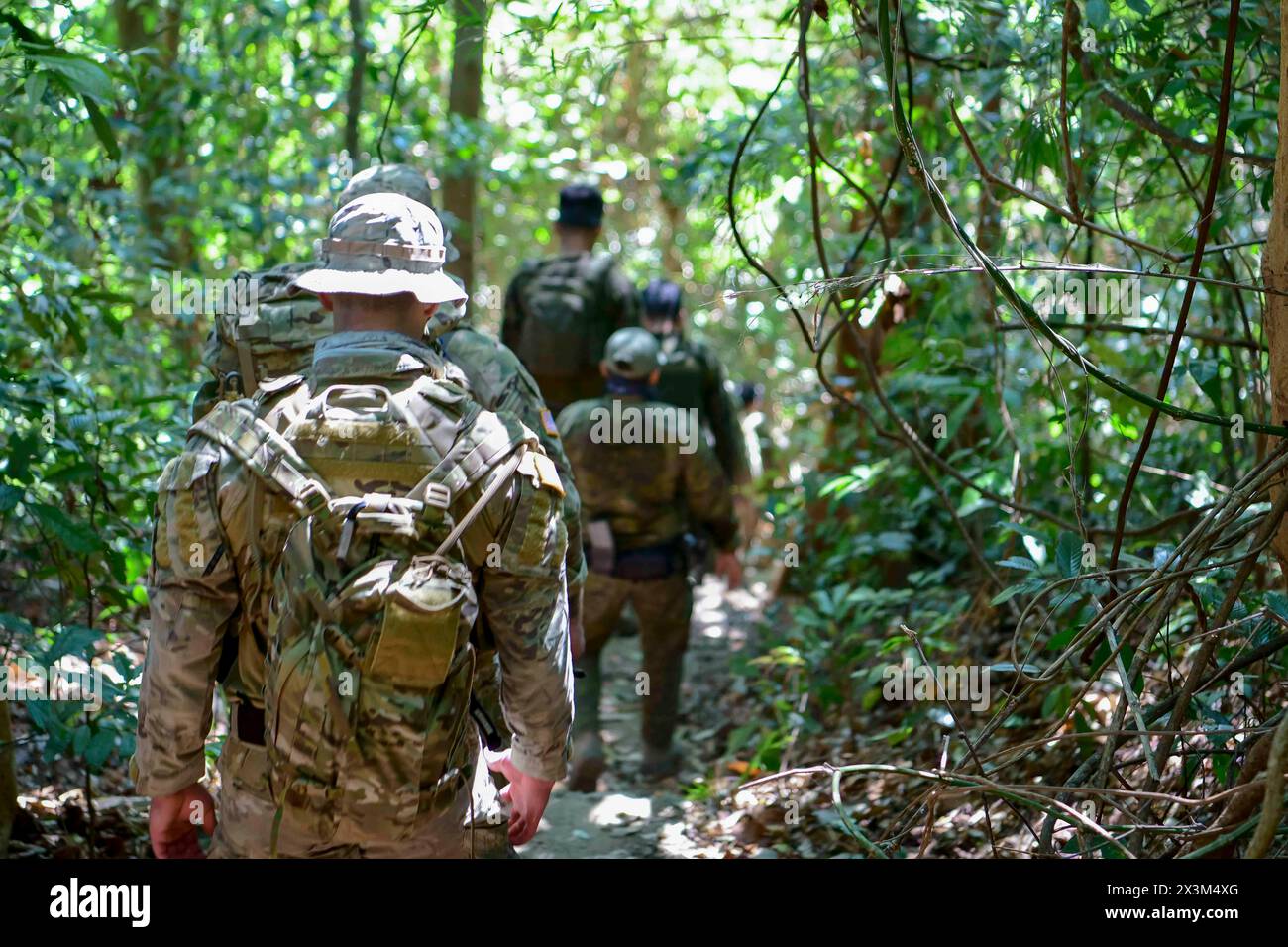 Special Tactics Airmen assigned to the 353rd Special Operations Wing ...
