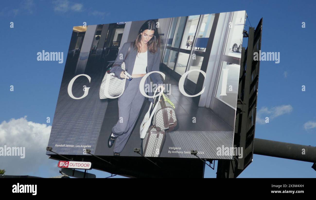 Los Angeles, California, USA 26th April 2024 Kendall Jenner Gucci ...