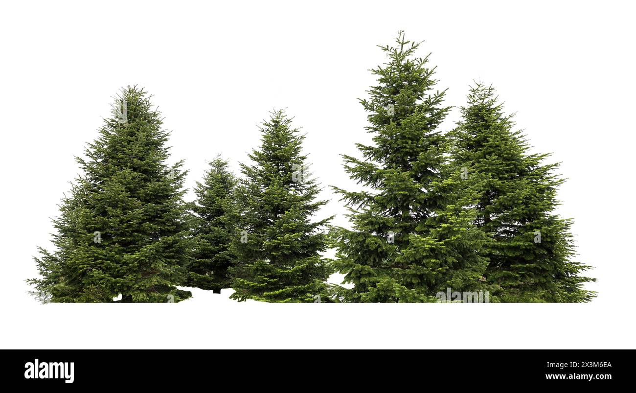 Scenic view on green Cut Out Stock Images & Pictures - Alamy