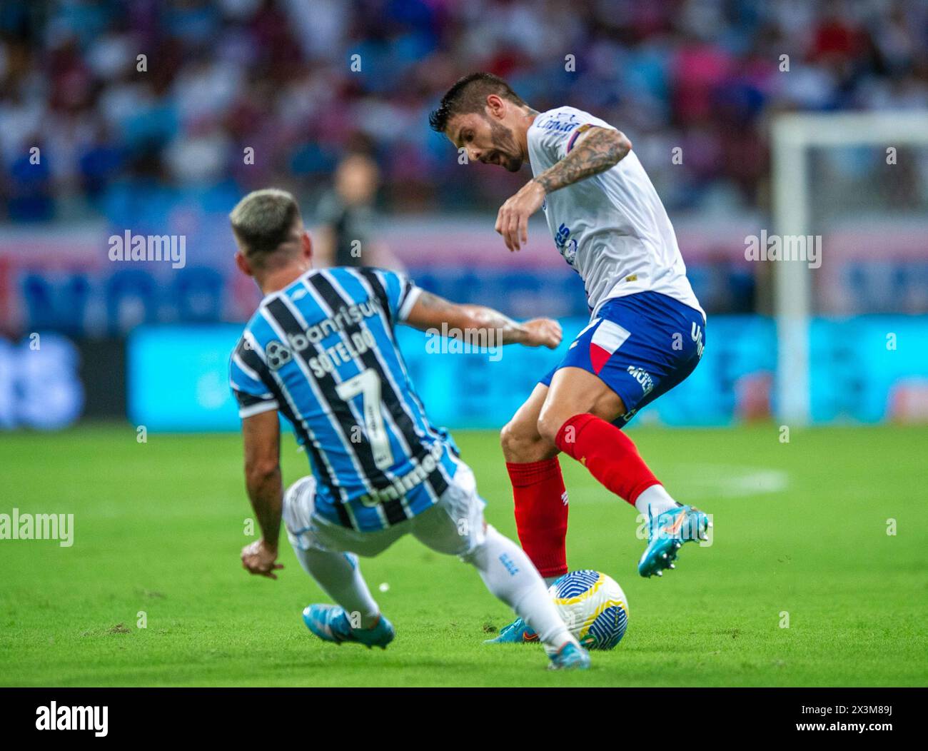 BA - SALVADOR - 04/27/2024 - BRAZILIAN A 2024, BAHIA x GREMIO - Gremio ...