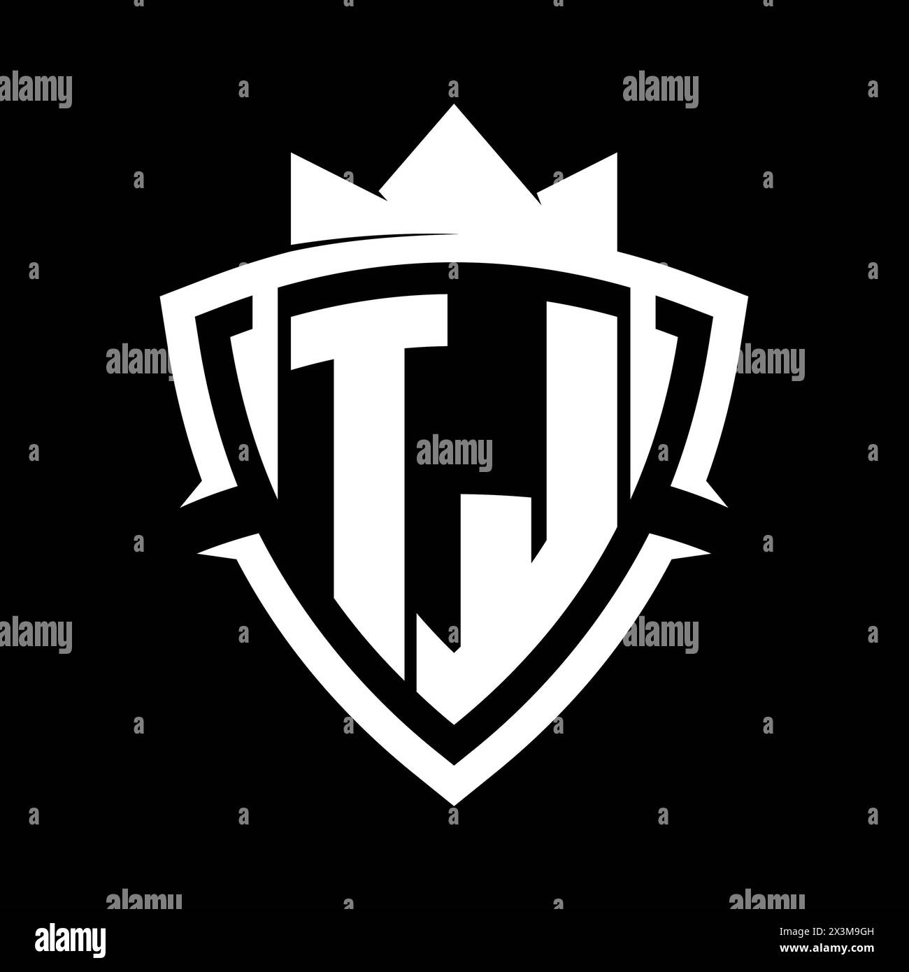 Tj logo Black and White Stock Photos & Images - Alamy