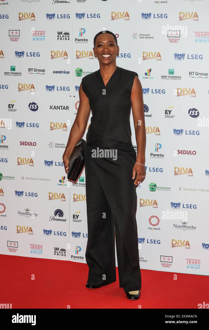 London, UK. 26th Apr, 2024. Genesis Lynea seen attending the DIVA ... London, UK. 26th Apr, 2024. Genesis Lynea seen attending the DIVA ...