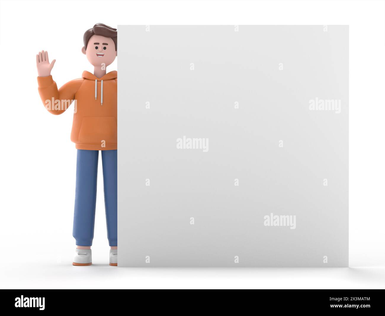 Protest banner blank hand Cut Out Stock Images & Pictures - Alamy