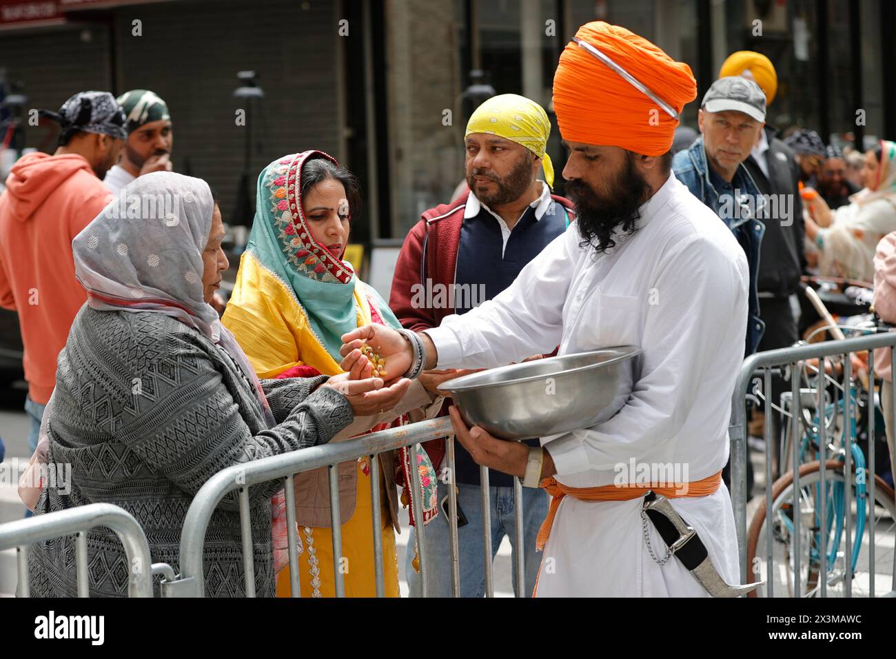 Madison Avenue, New York, USA, April 27, 2024 - Mayor Eric Adams Along with Assemblywoman ...