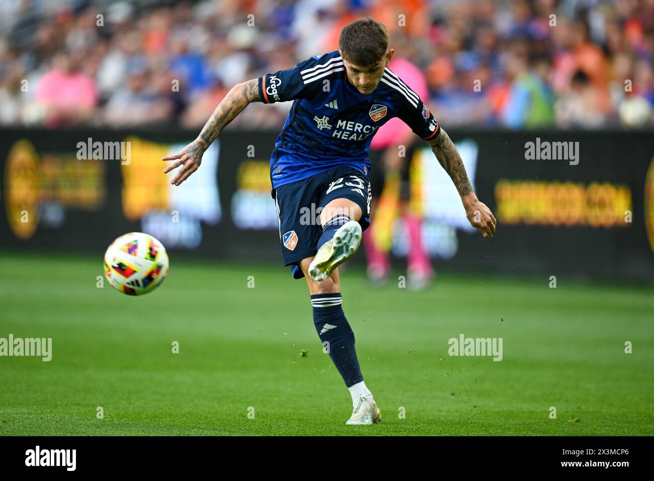 Cincinnati,Ohio, United States. 27th April, 2024. FC Cincinnati ...