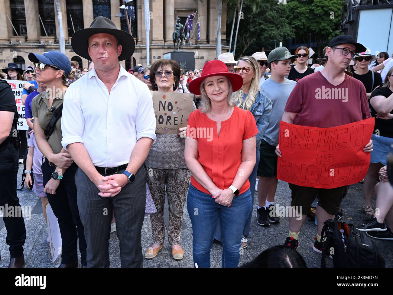 Queensland Premier Steven Miles (and Attorney-General Yvette D'Ath are ...