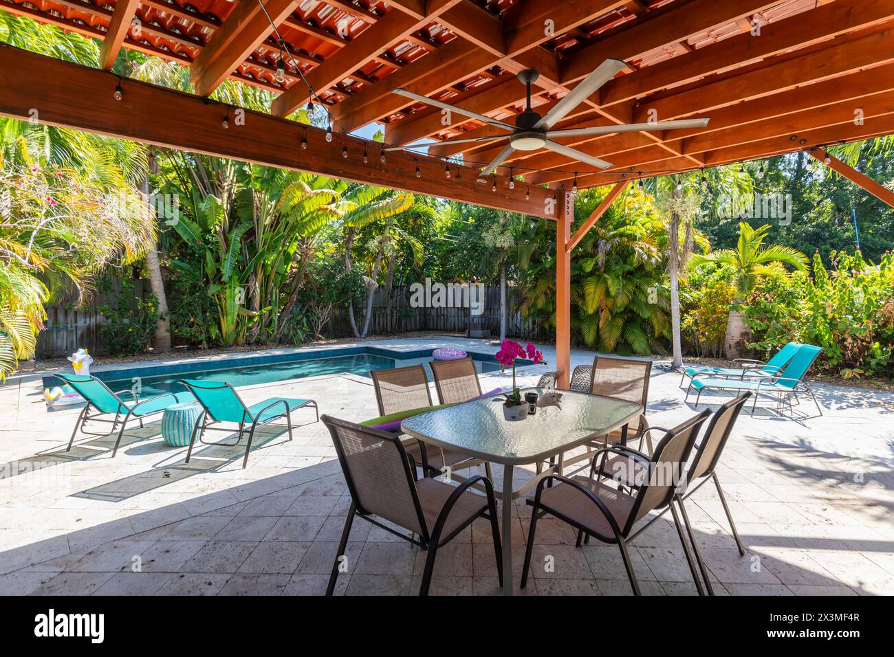 Backyard of a house hi-res stock photography and images - Alamy