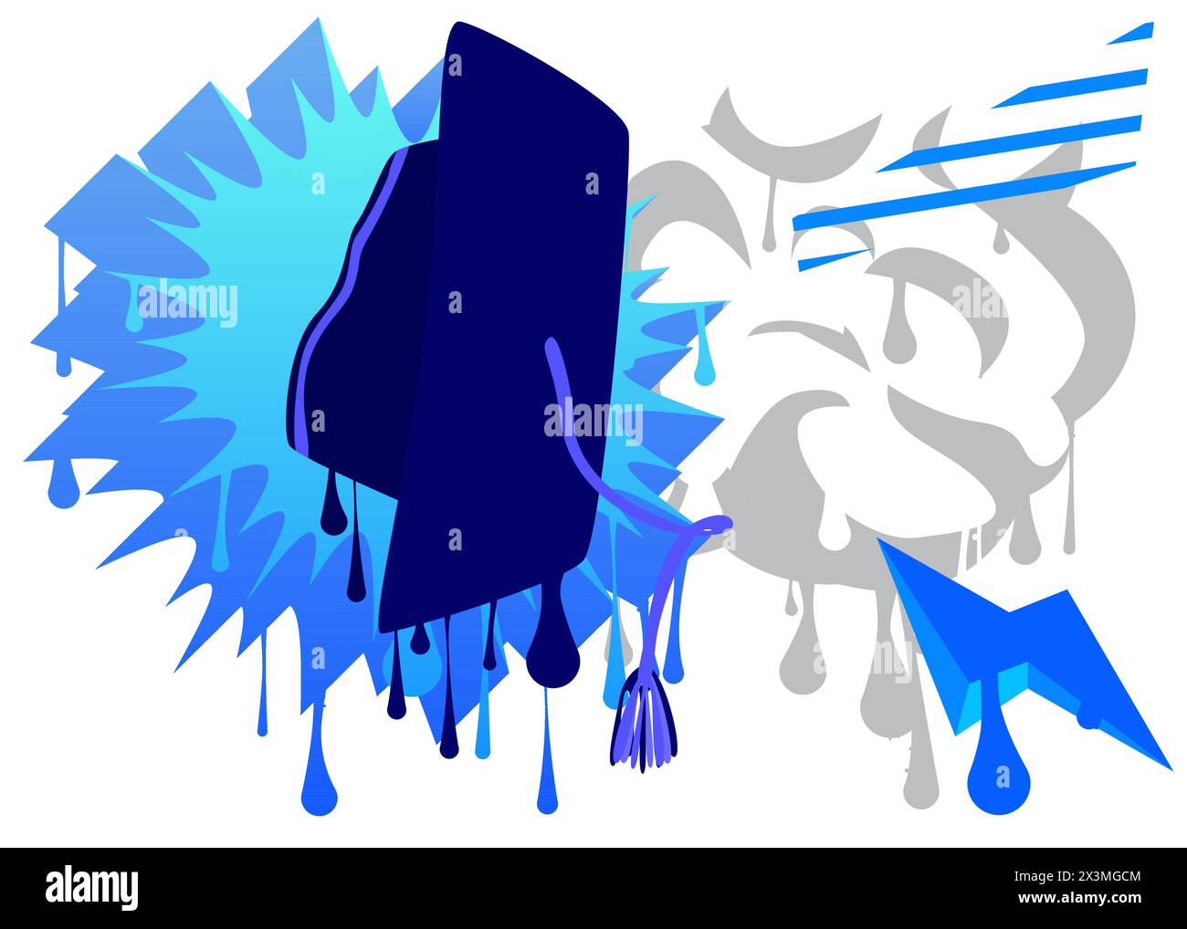 University painting Cut Out Stock Images & Pictures - Alamy