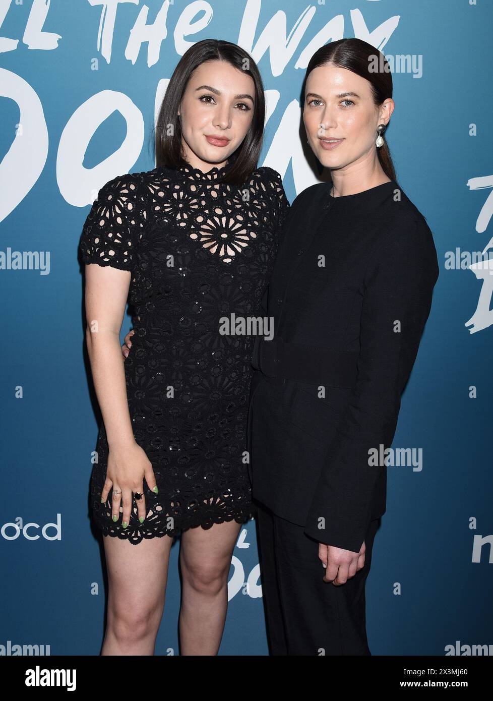 West Hollywood, USA. 27th Apr, 2024. Hannah Marks and Laura Quicksilver ...