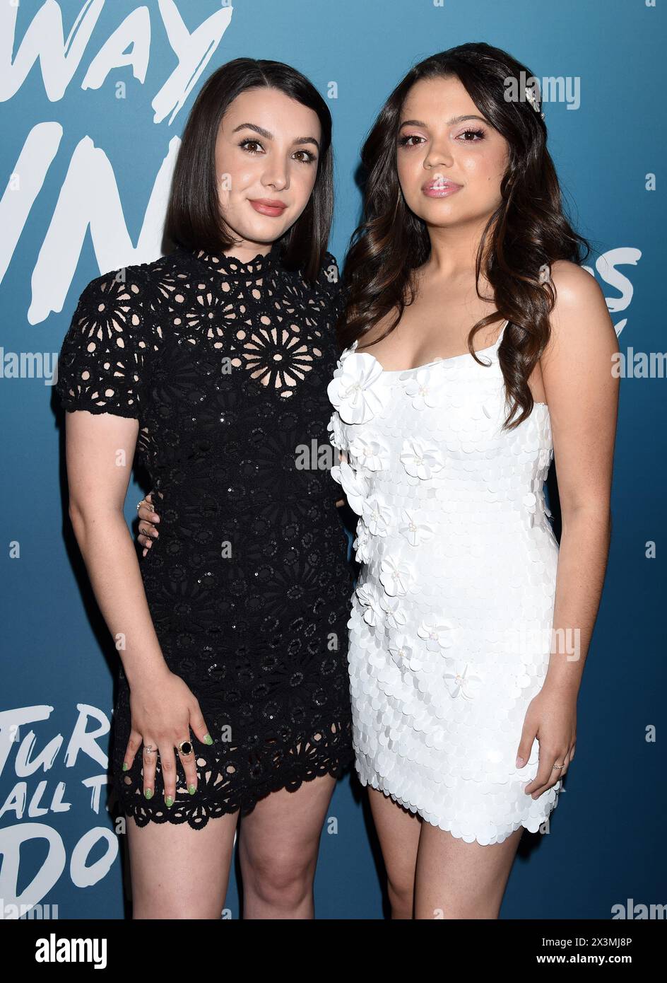 West Hollywood, USA. 27th Apr, 2024. Hannah Marks and Cree arriving to ...